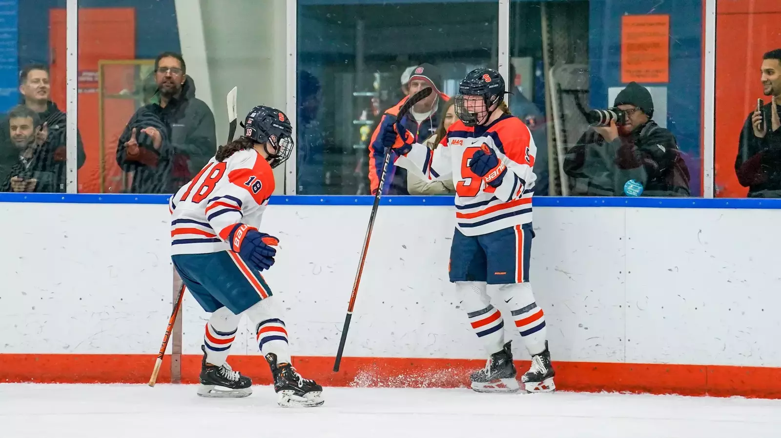 Ice Hockey Ramps Up AHA Play at Lindenwood - Syracuse University Athletics