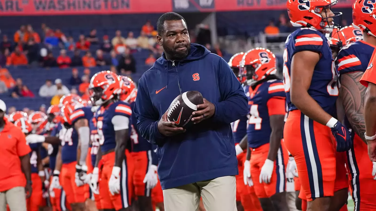 Nixon Nominated for Broyles Award - Syracuse University Athletics