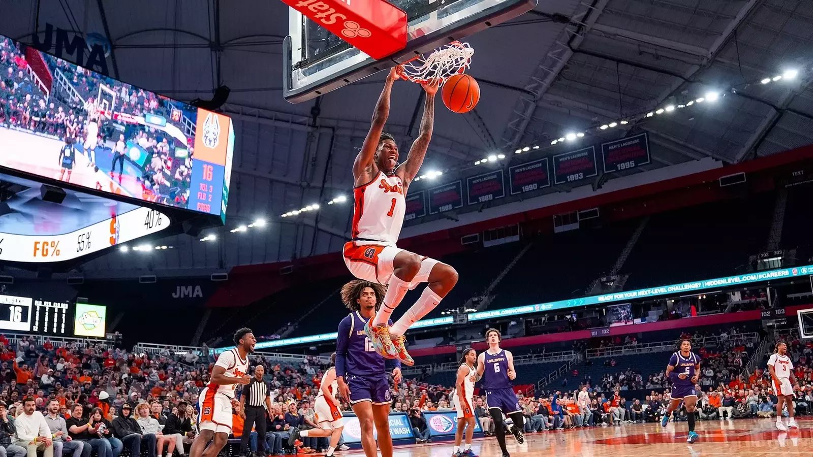 Freeman’s Second-Half Effort Leads Orange to Win Over UAlbany ...