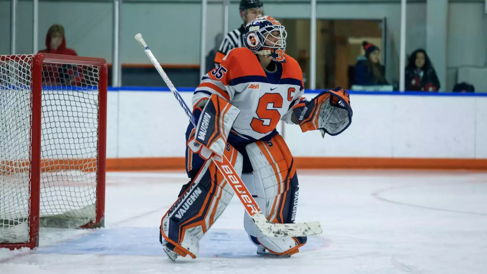 Kelley Named AHA Goaltender Of The Month - Syracuse University Athletics