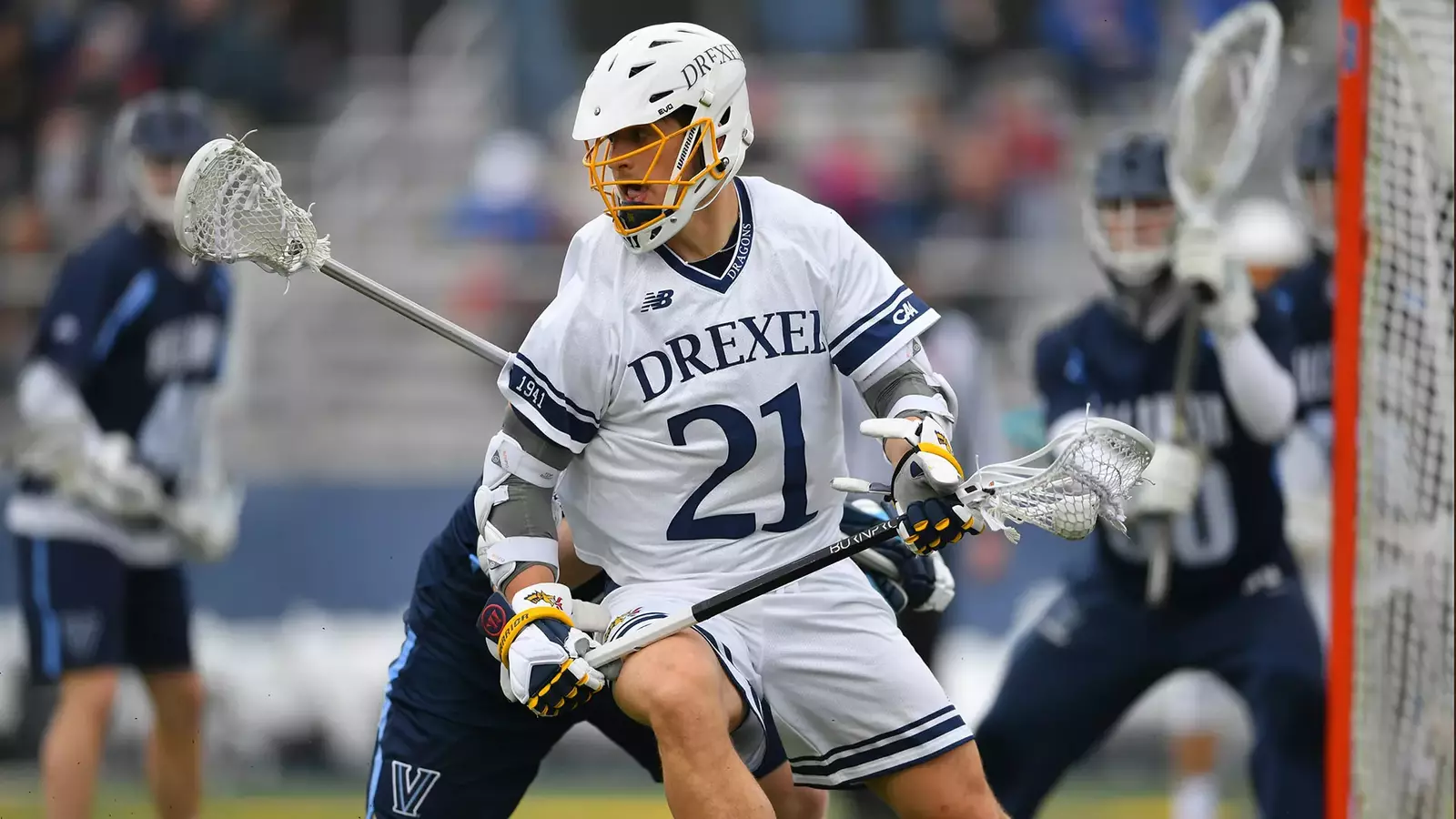 Bowering Scores Six as Dragons Defeat No. 14 Villanova, 15-12 - Drexel ...