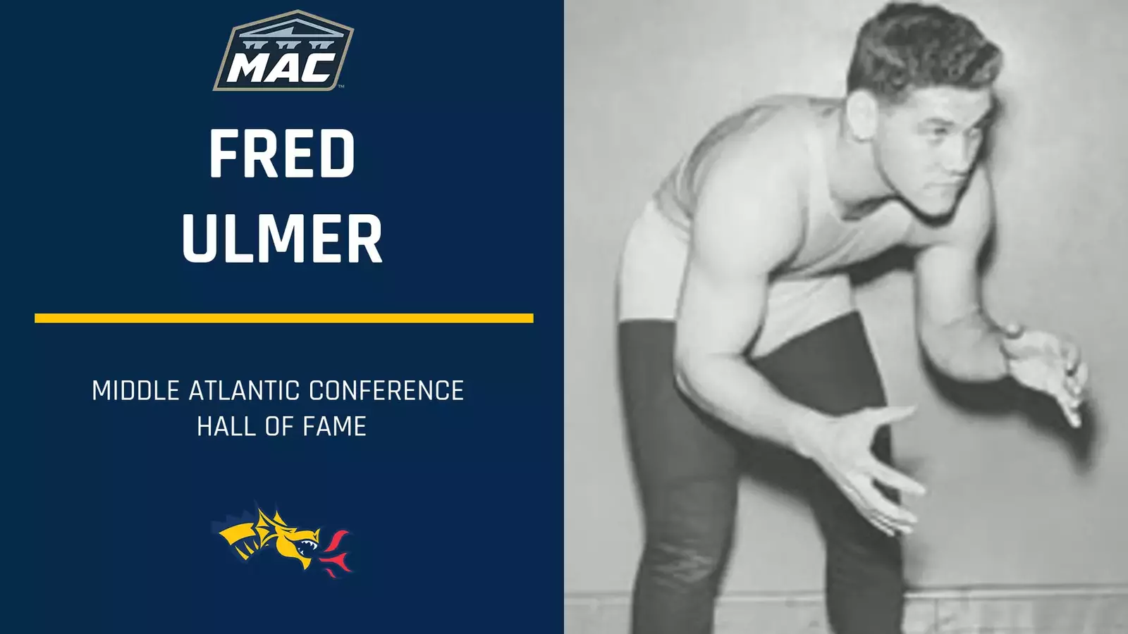 Fred Ulmer Inducted Into MAC Hall Of Fame - Drexel University Athletics