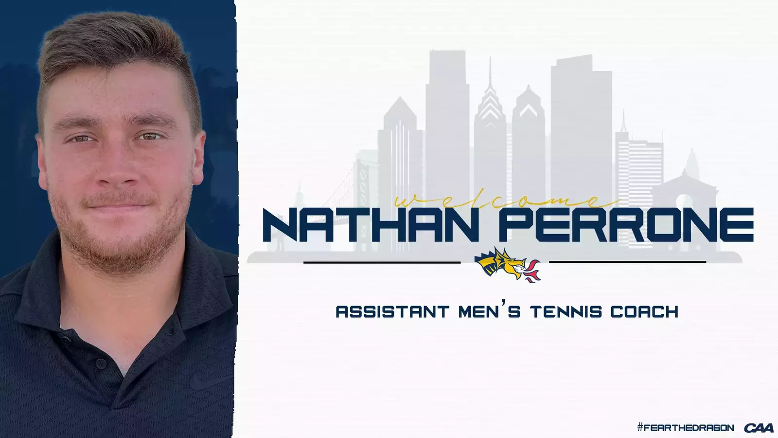 Perrone Named Assistant Men's Tennis Coach - Drexel University Athletics