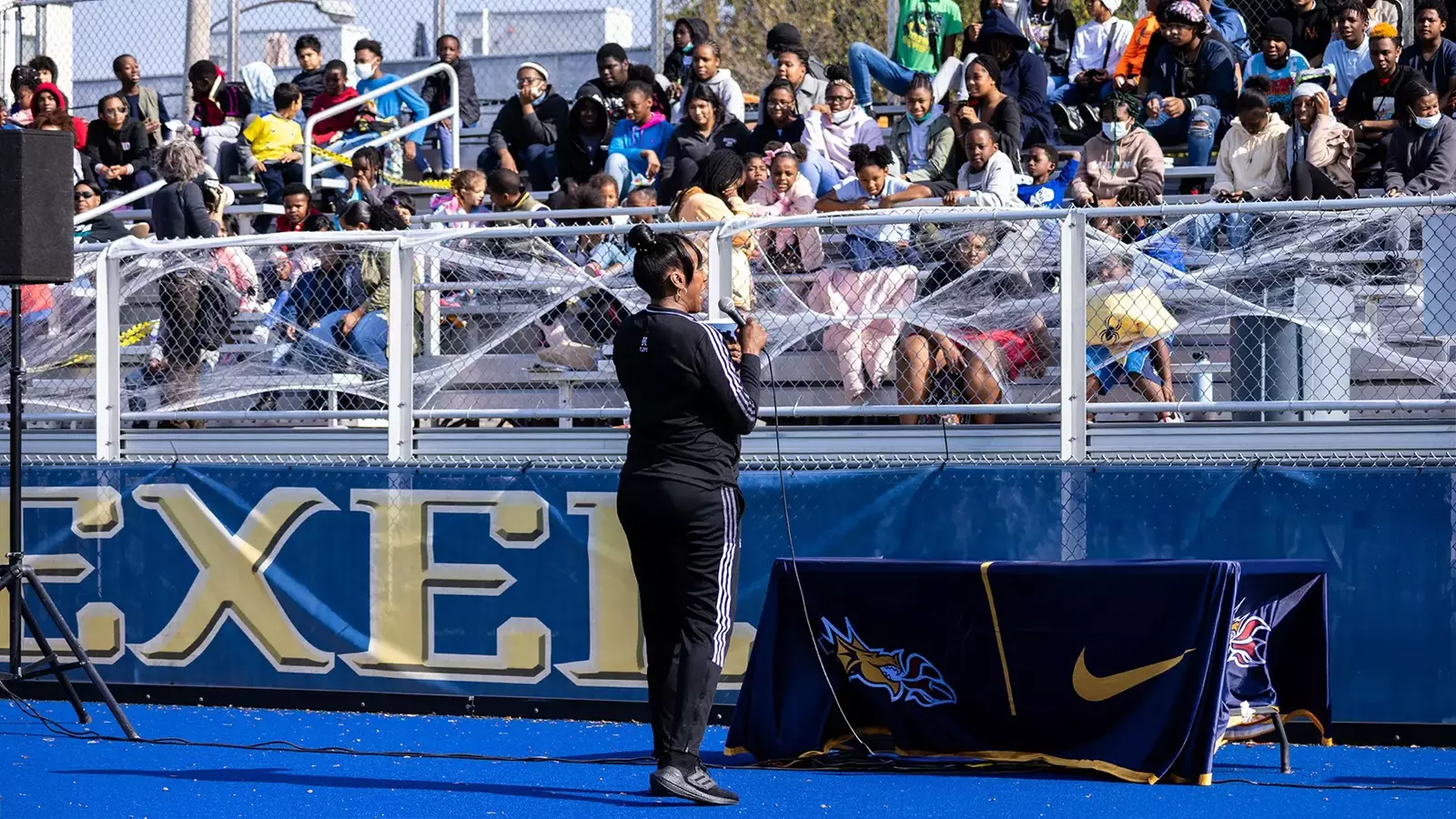 Olympian Jackie Joyner-Kersee Attends Drexel Field Day at Vidas ...
