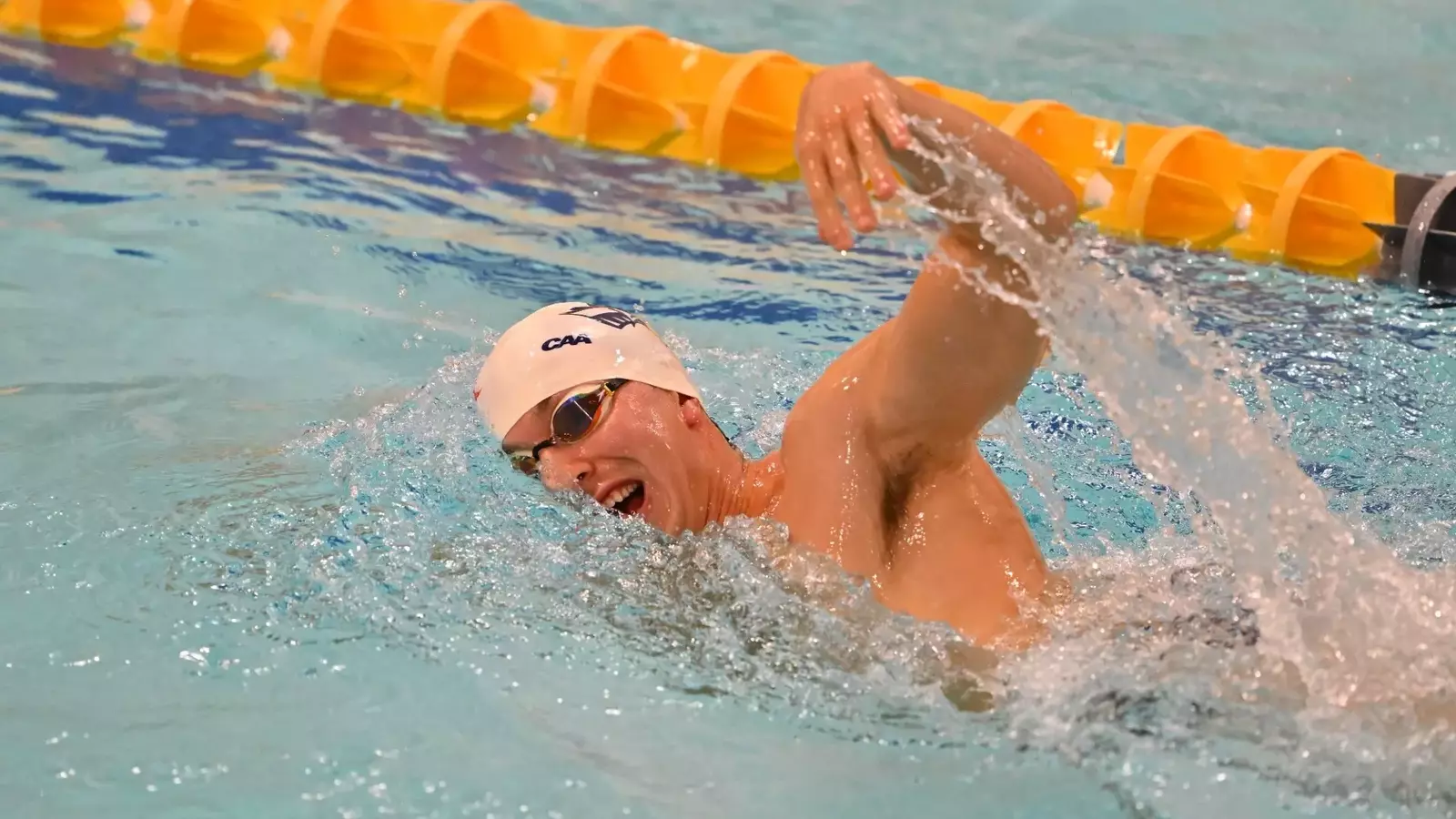 Men's Swimming and Diving breaks a Program Record on Day One of the CAA ...