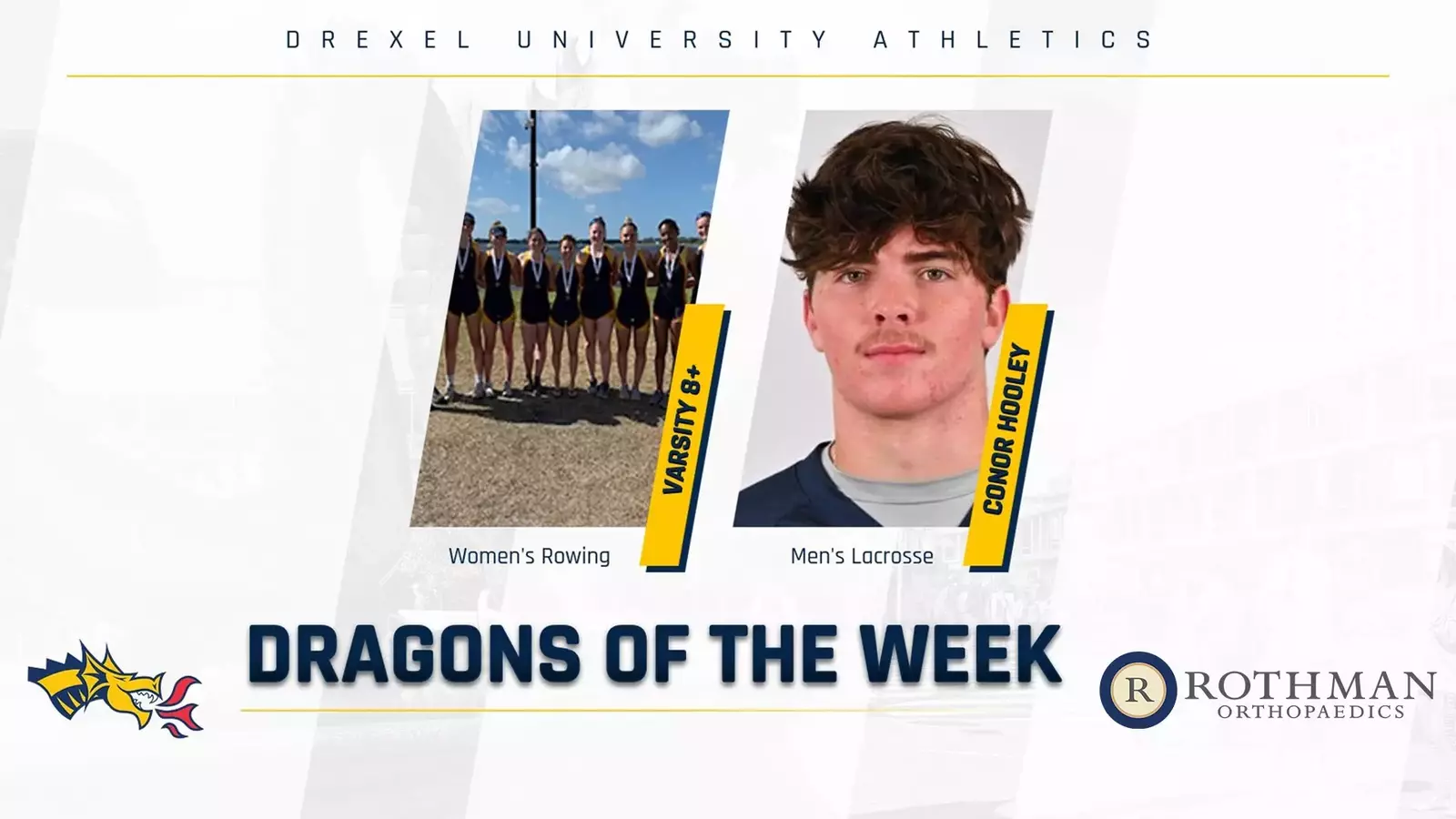 Dragons of the Week: Women's V8+ and Hooley - Drexel University Athletics
