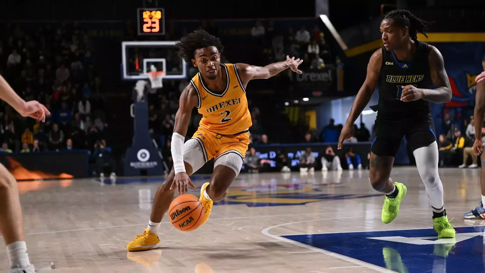 Dragons Sweep Delaware For Second Straight Season With 70-60 Win in ...