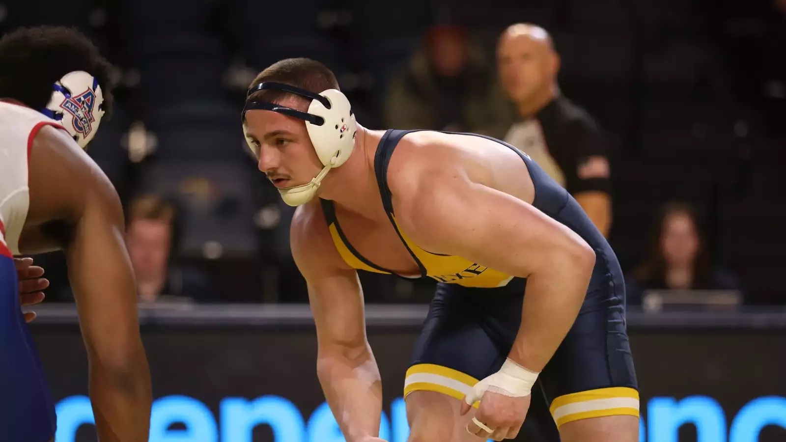 Wrestling Wins Fourth Straight; Defeats American at the DAC, 32-6 ...