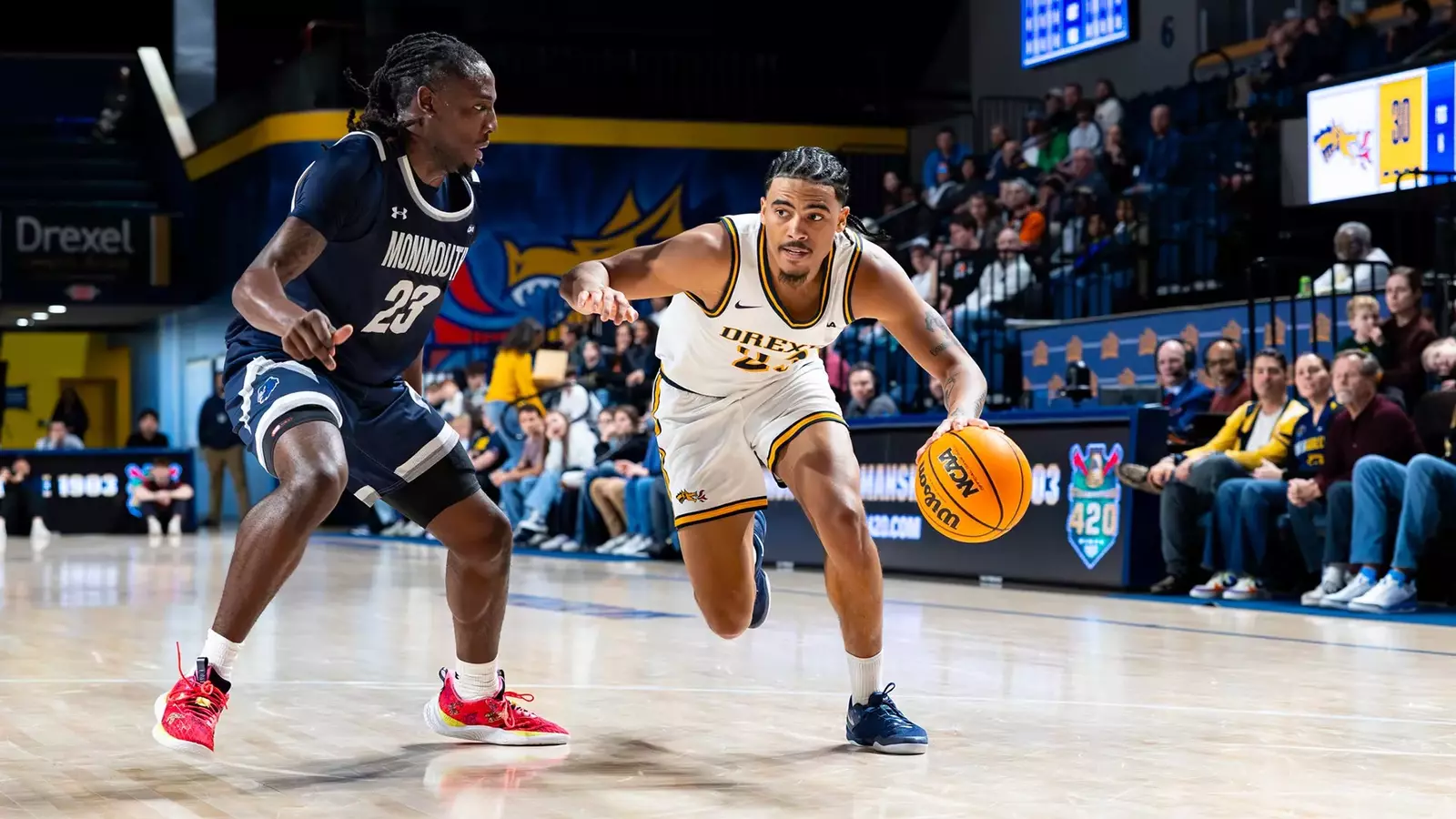 Butler Leads Drexel Past Monmouth, 71-61, as Dragons Win Fourth ...