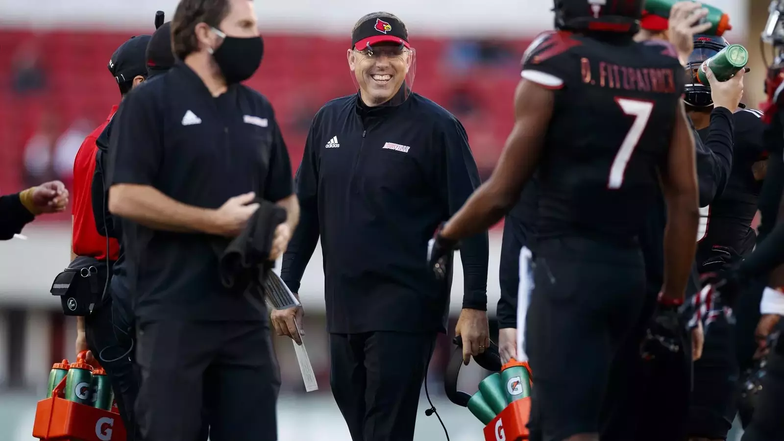 Satterfield Opens First Practice to Fans - University of Louisville ...