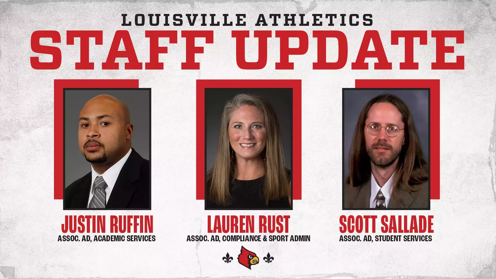 Ruffin, Rust, Sallade Elevated to Associate Athletic Director ...