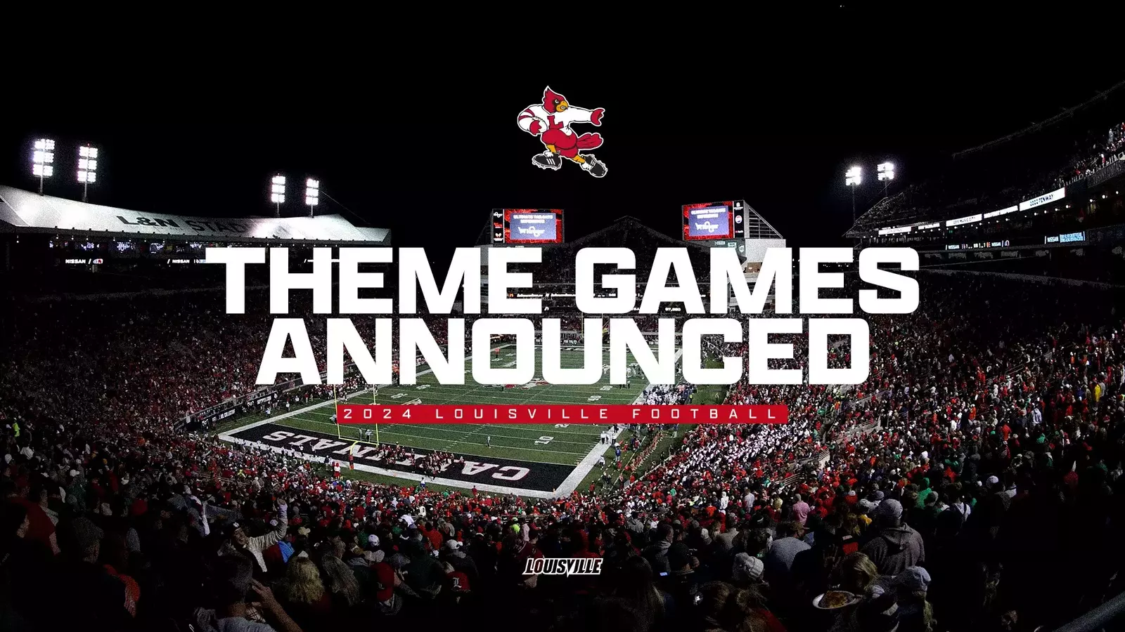 2024 Football Theme Games Announced - University of Louisville Athletic