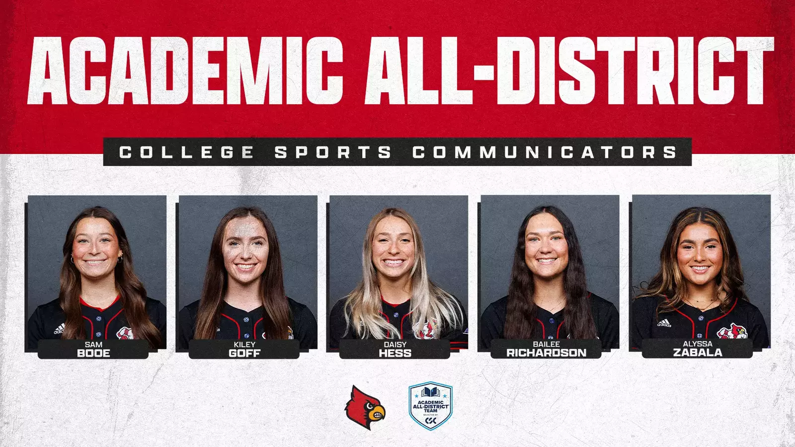Louisville Softball Places Five on CSC Academic All-District Team ...