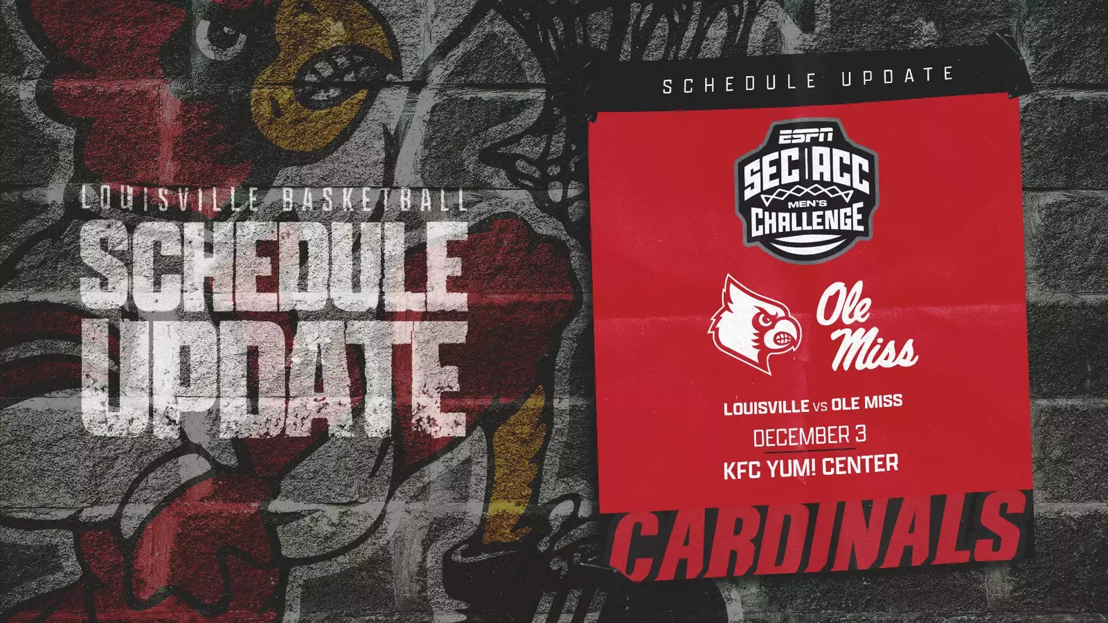 Cards Draw Ole Miss at Home in 2024 SEC/ACC Challenge - University of ...