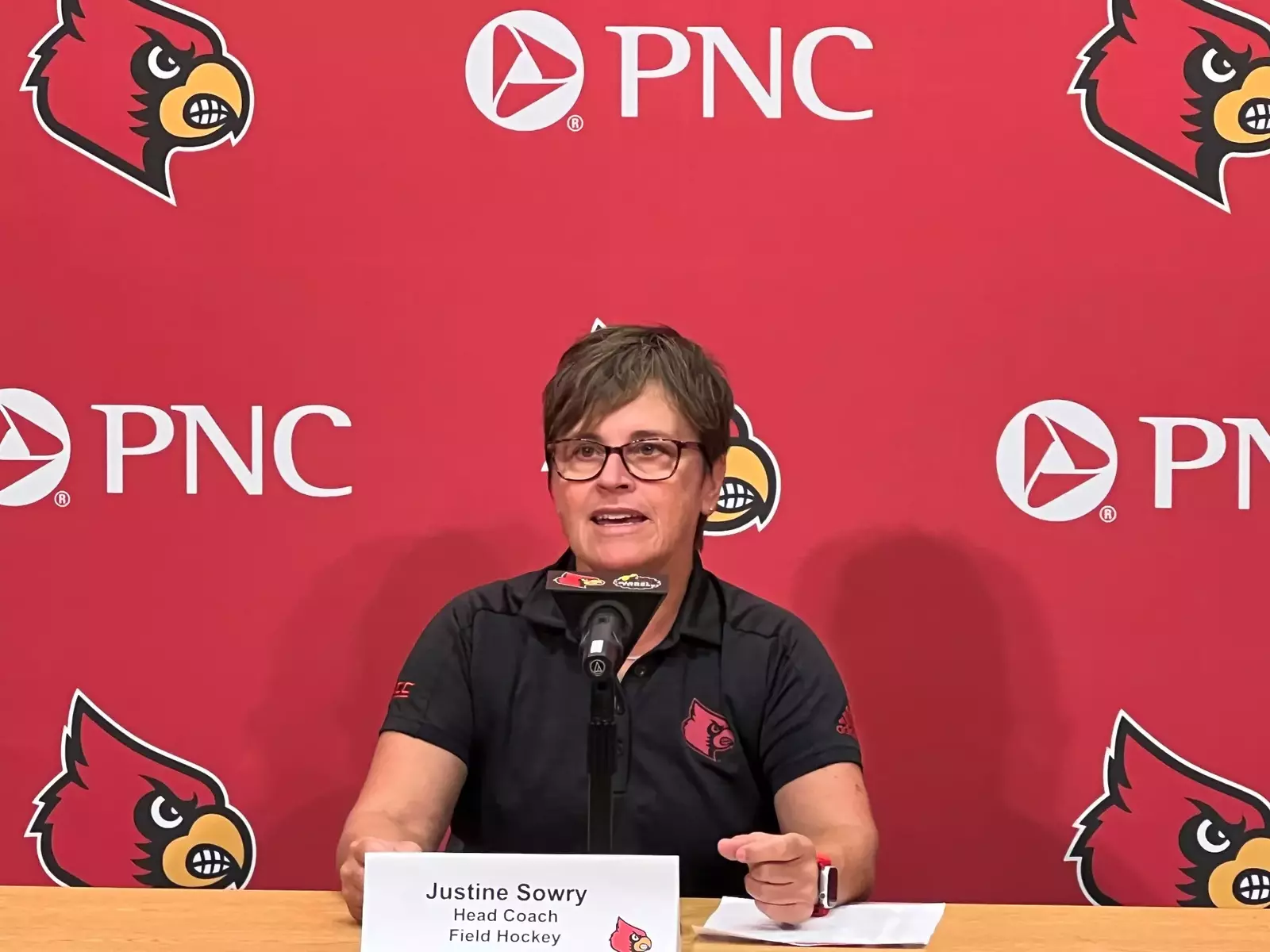 Sowry Previews 2024 Season at Fall Sports Media Day - University of Louisville Athletic