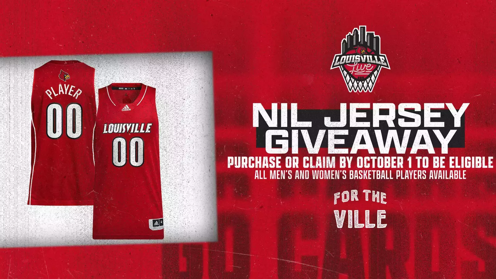 Purchase Louisville Live Ticket for a Chance to Win a Free NIL Jersey ...