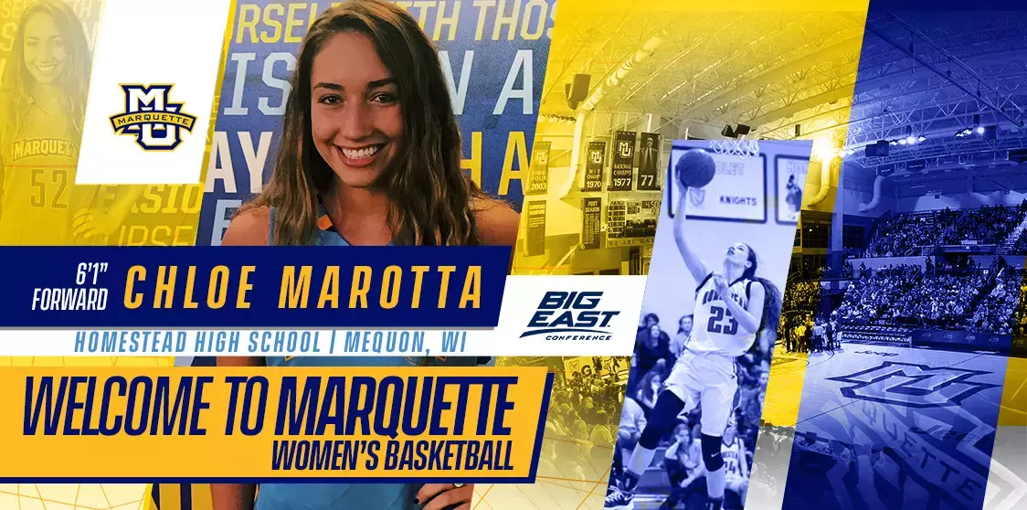 Chloe Marotta Signs with Marquette - Marquette University Athletics