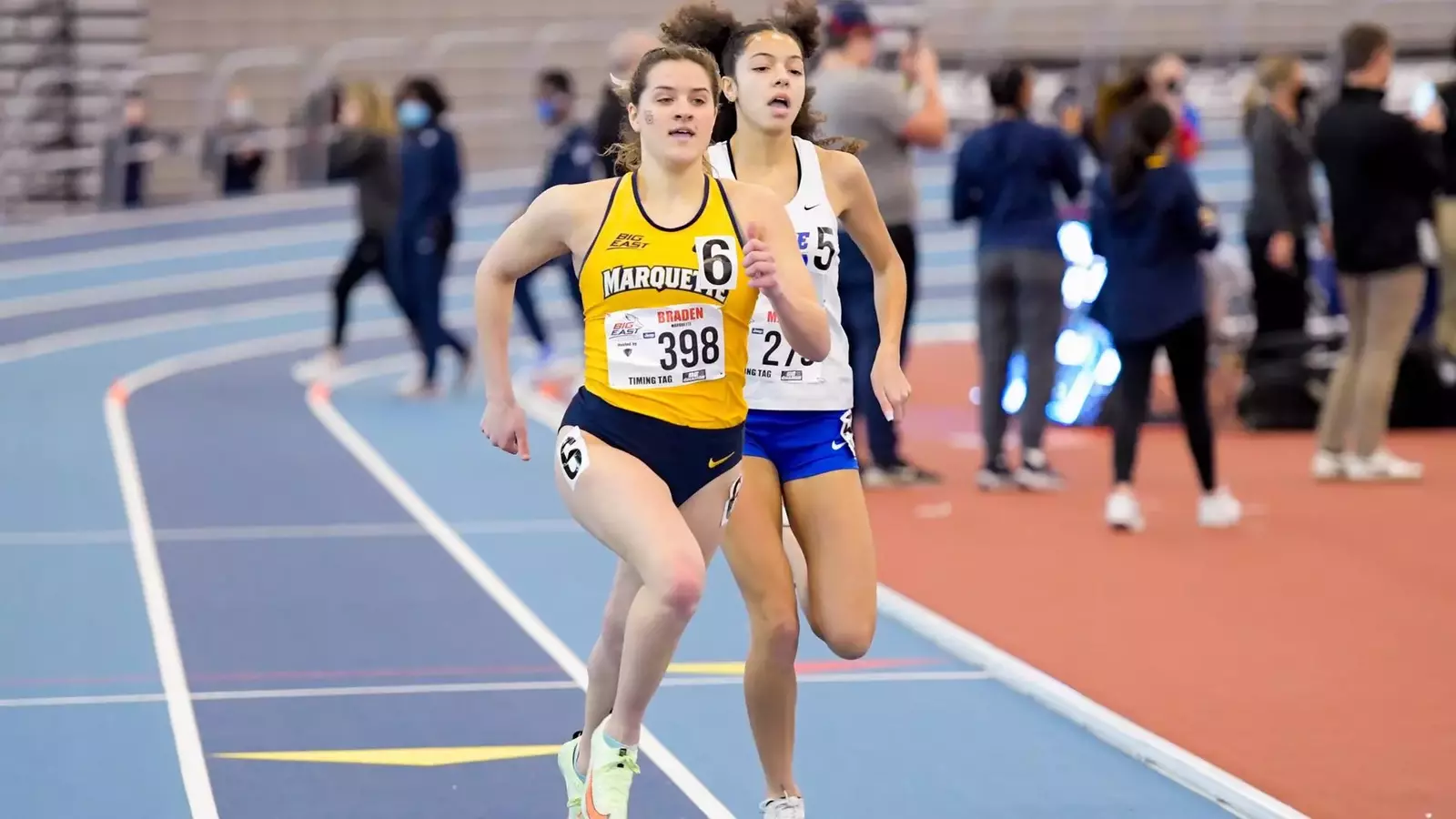Women 4th, Men 6th After Day One of the BIG EAST Championships ...