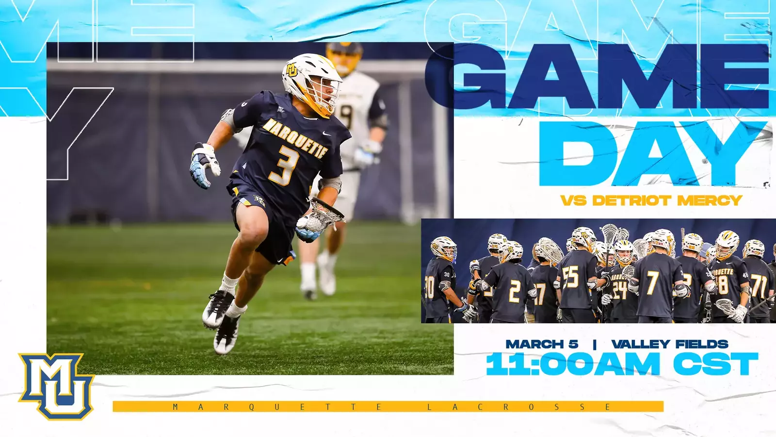 MLAX hosts Detroit Mercy on March 5 - Marquette University Athletics