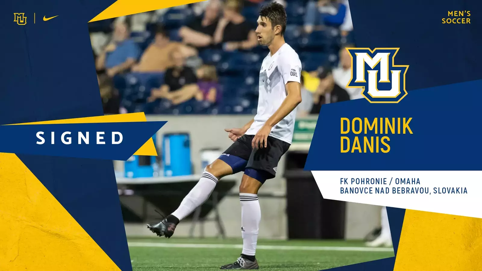 MSOC Announces Addition of Dominik Danis - Marquette University Athletics