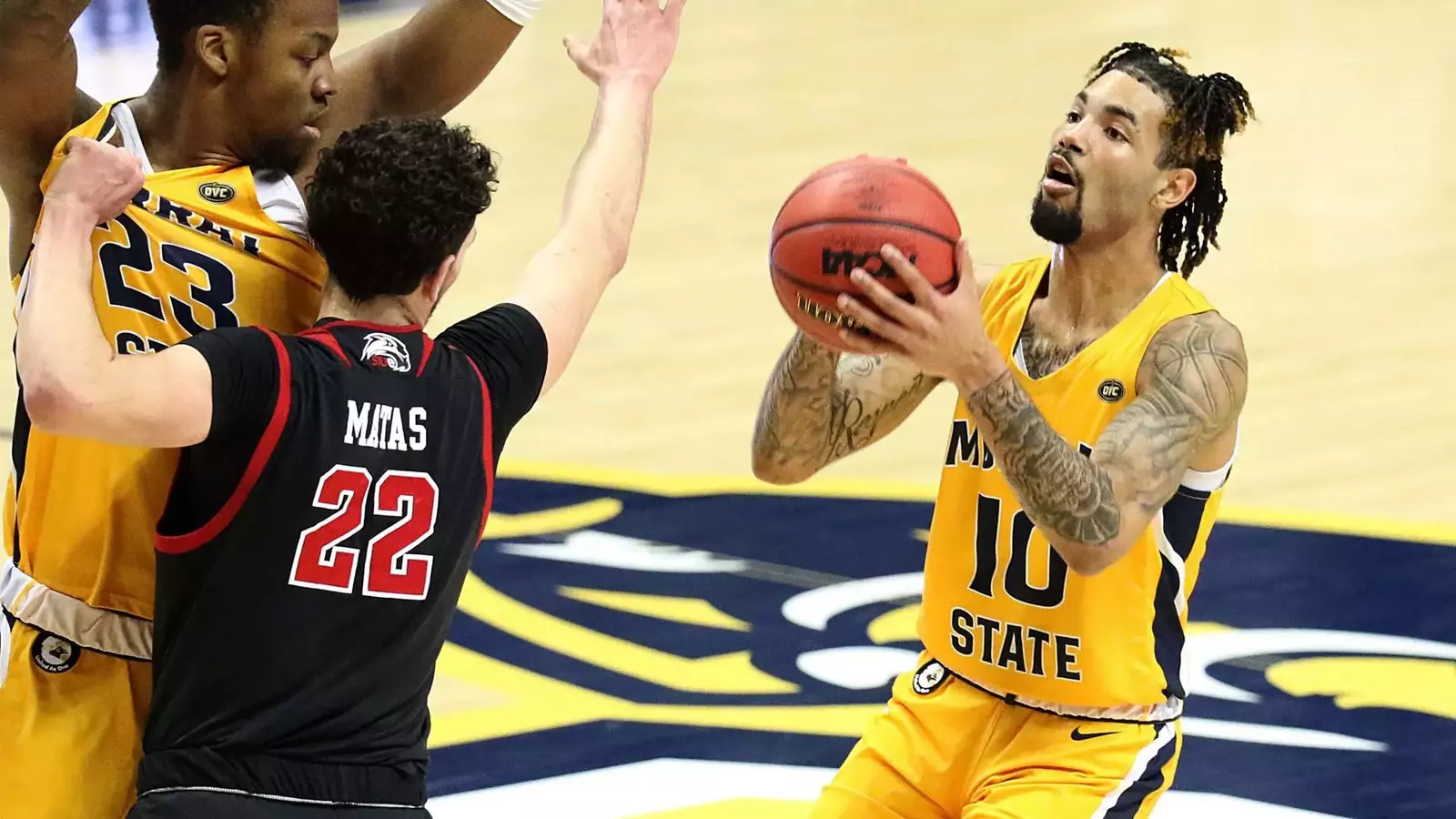 Racers Thump SIUE – Downtown Tevin Brown hits Seven 3-Pointers - Murray ...