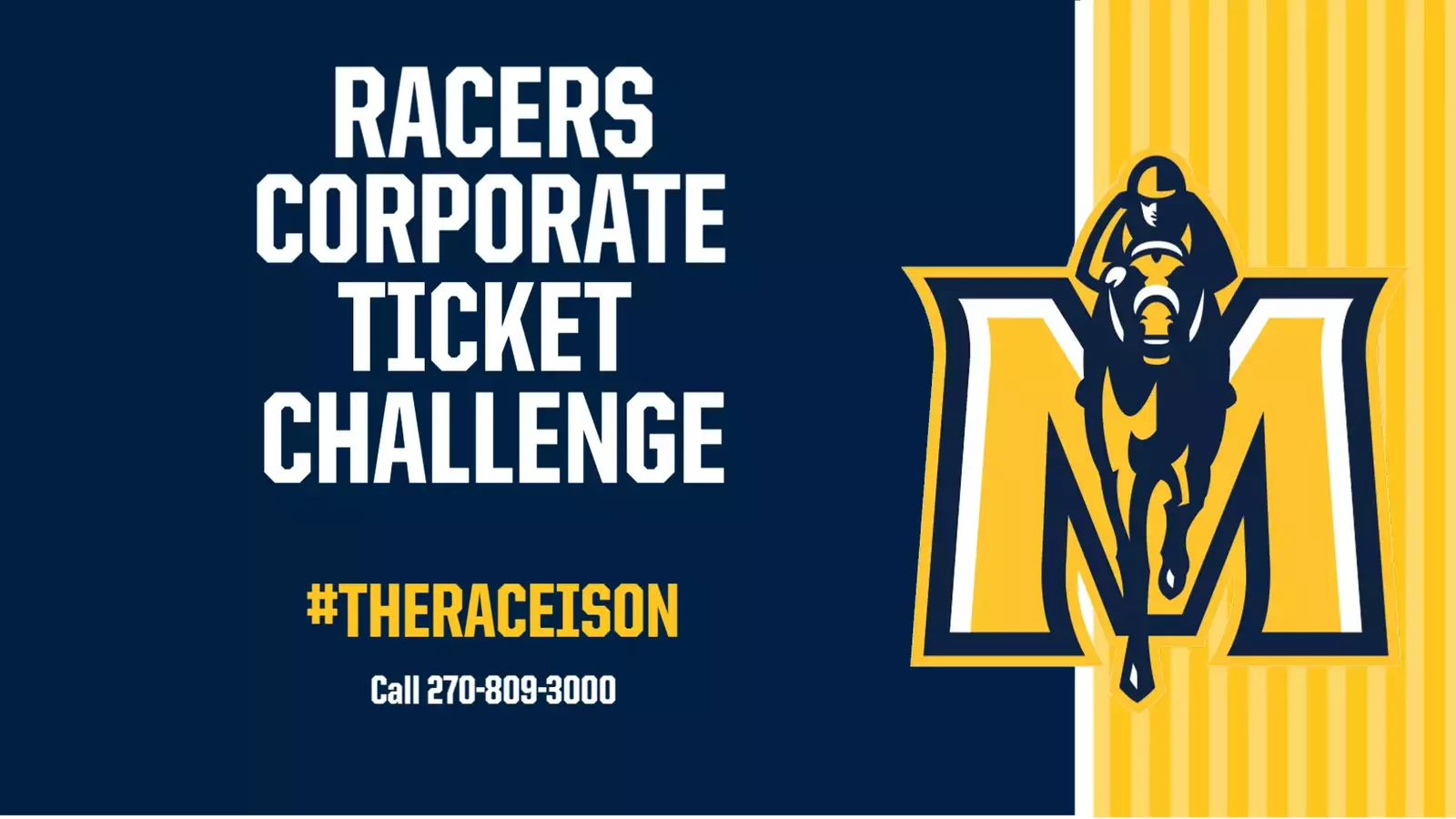Racer Athletics Corporate Season Ticket Challenge Launches - Murray ...