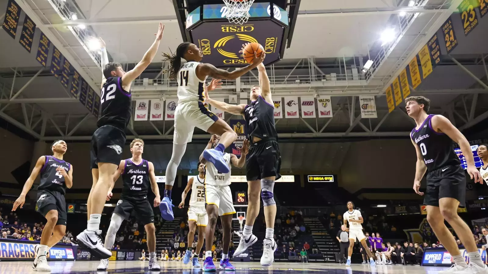 Racers Can’t Overcome Late UNI Run - Murray State University Athletics