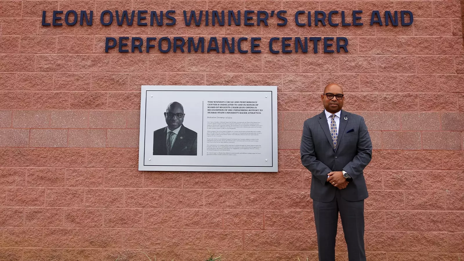 Murray State Athletics Unveils Leon Owens Winner’s Circle & Performance ...