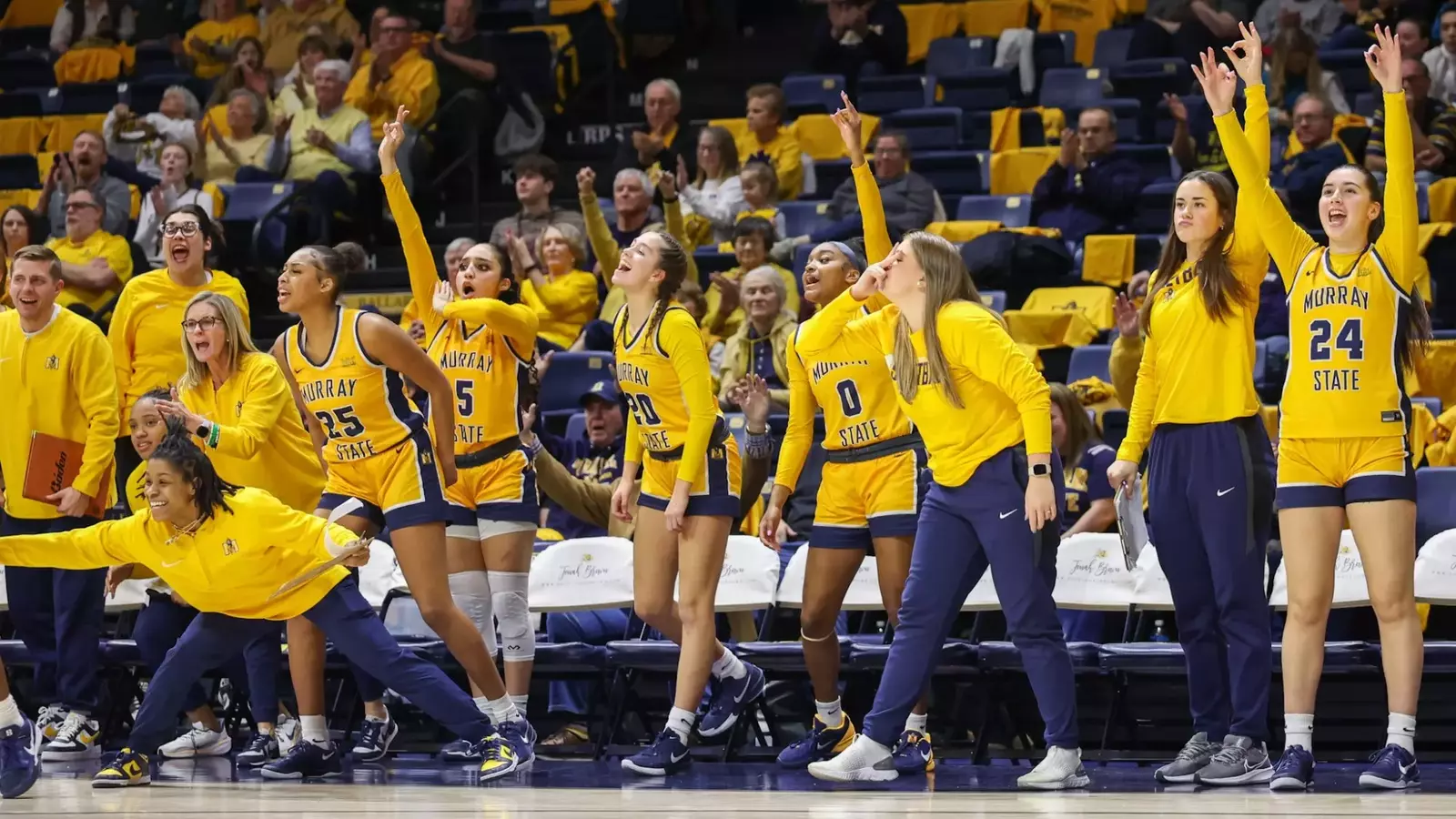 Young's 33 Point Performance Leads Racers to Dominant Win - Murray ...