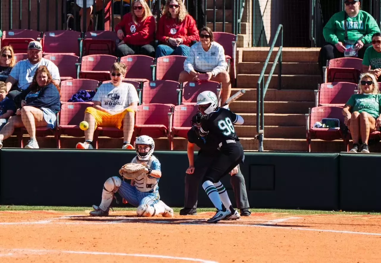 Diamond Leslie Hits First Herd Home Run in Saturday Split - BVM Sports