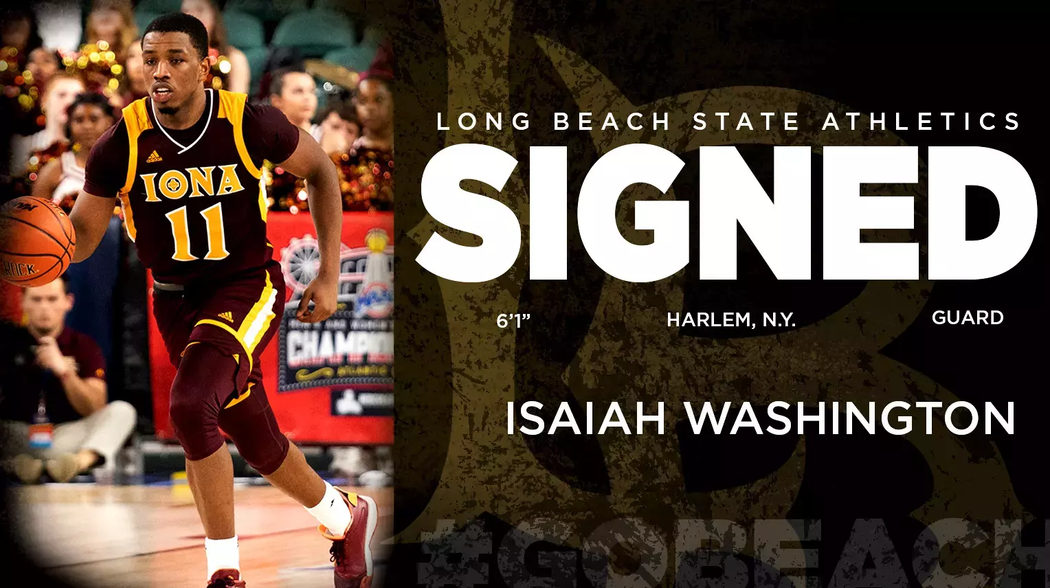 Beach Basketball Lands Major Transfer In Isaiah Washington - Long Beach ...