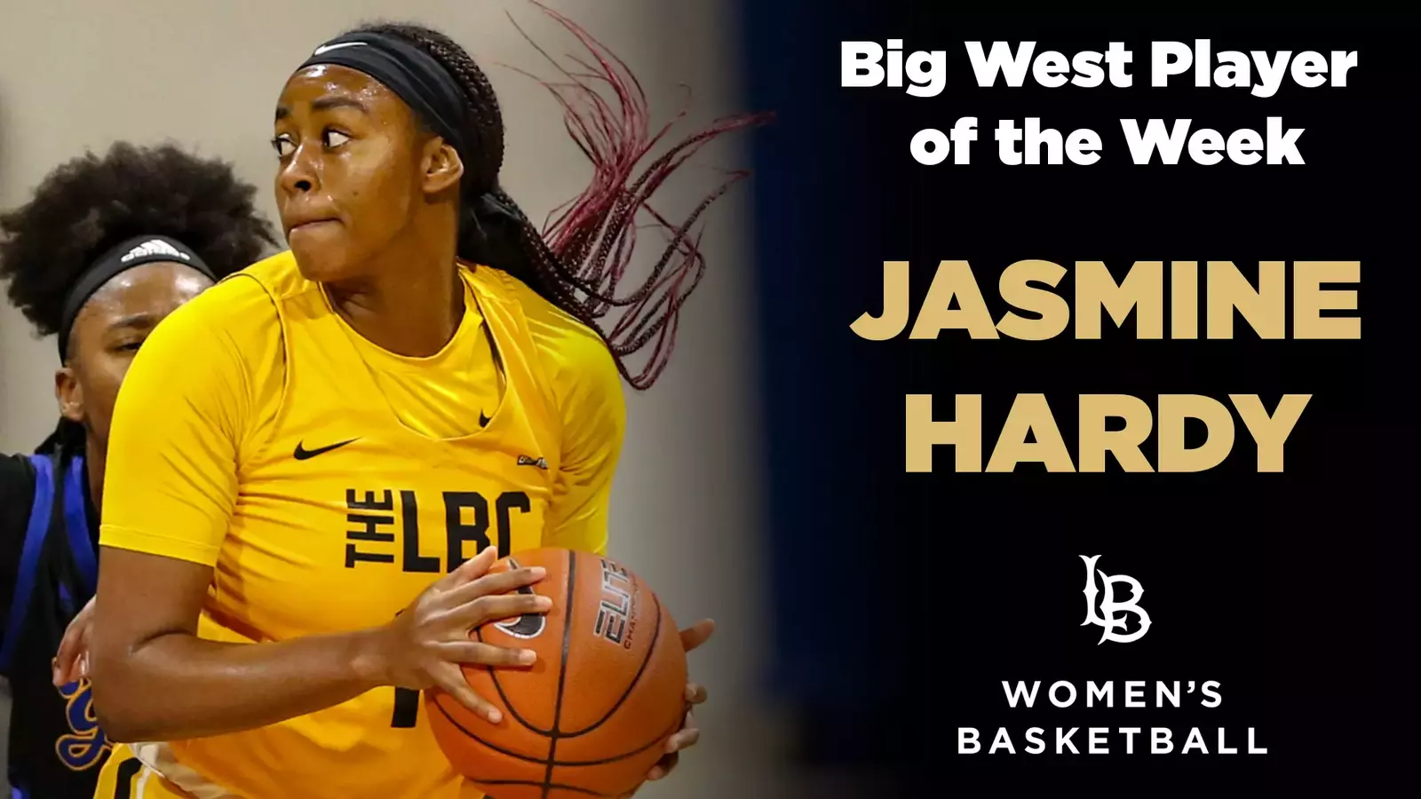 Jasmine Hardy Earns Big West Player of the Week Honors - Long Beach ...