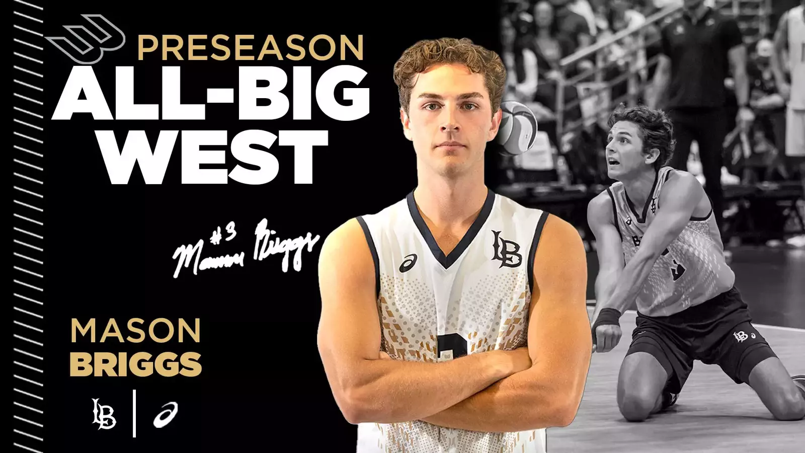 Mason Briggs Named Preseason All-Big West - Long Beach State University ...