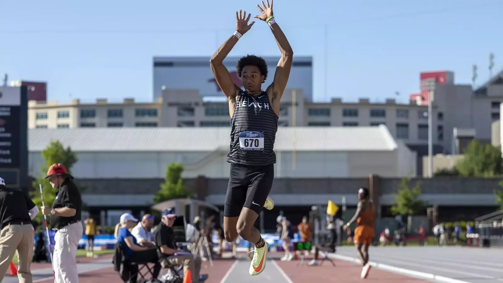 Smith Finishes 13th in NCAA Long Jump Championships - Long Beach State ...