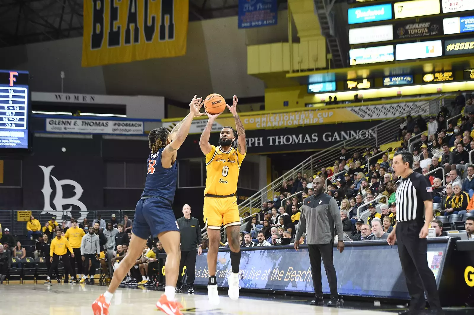 Men’s Basketball Wins Again, Dropping Cal State Fullerton In Titan Gym ...