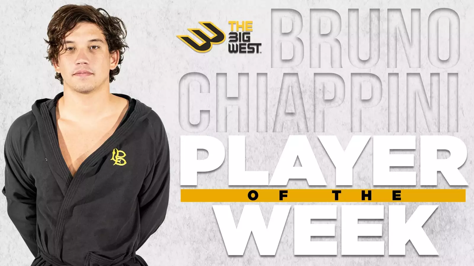 Bruno Chiappini Named Big West Conference Player Of The Week - Long Beach State University Athletics
