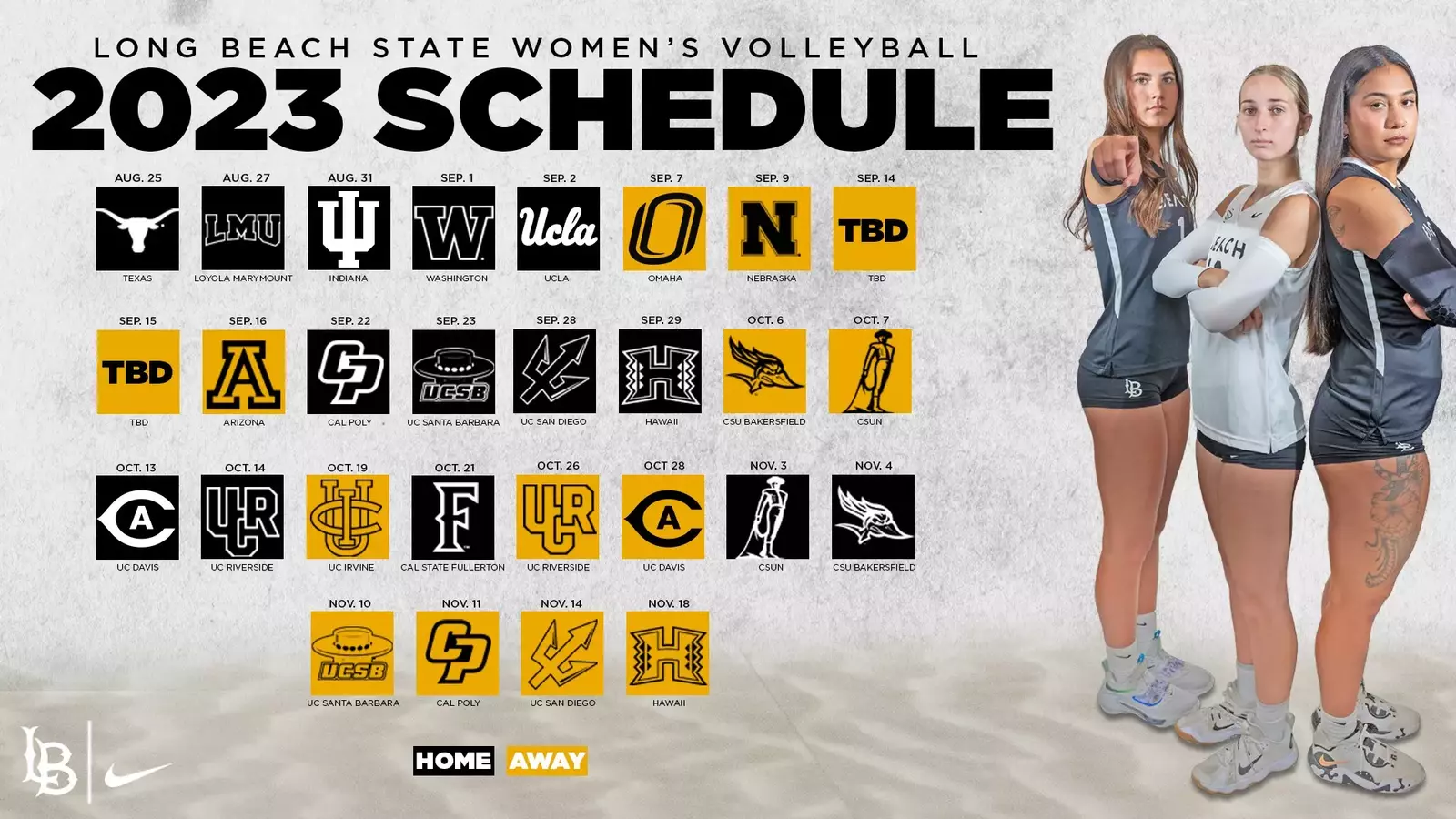 LBSU Women’s Volleyball Releases Competitive 2023 Schedule - Long Beach State University Athletics