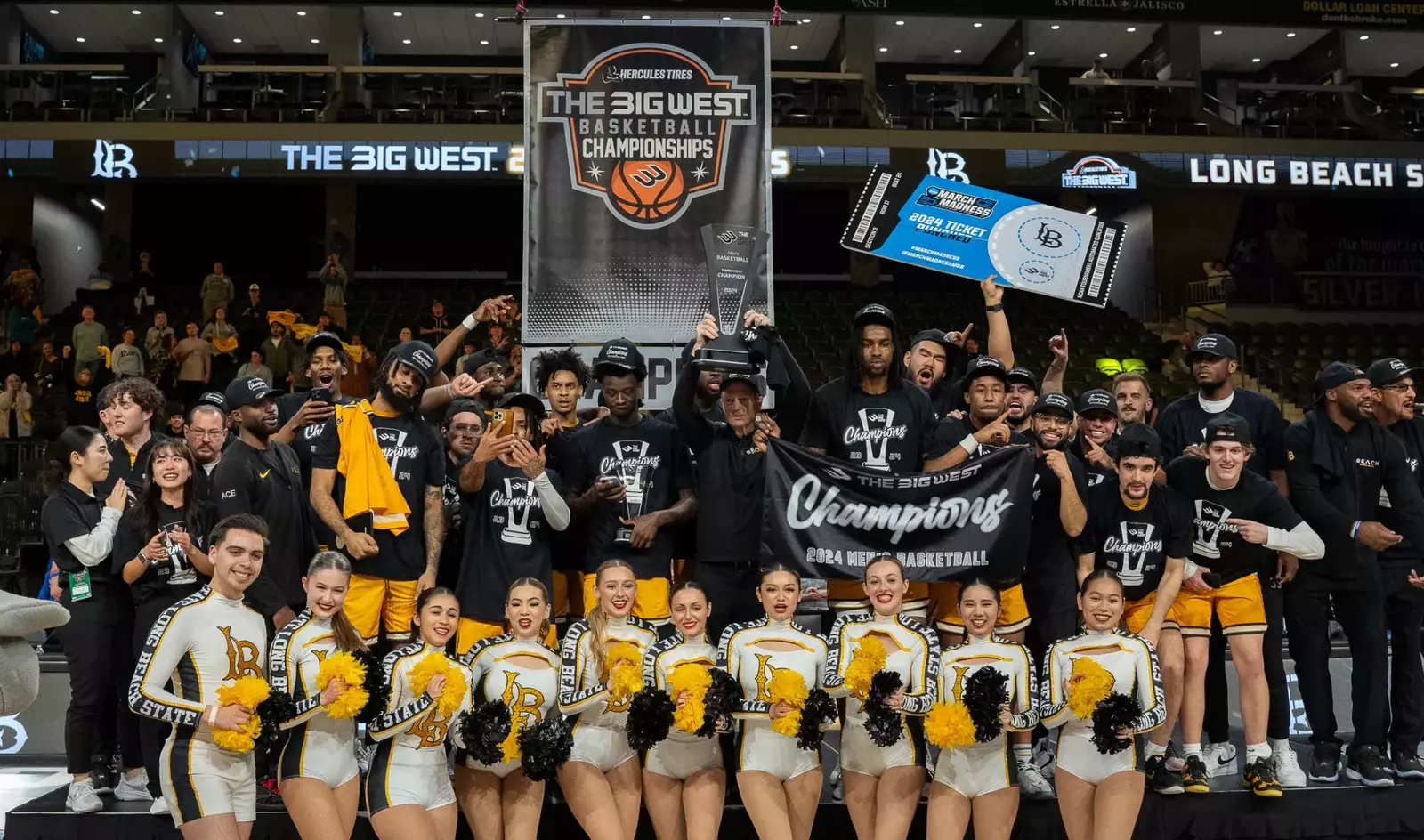 CHAMPS!! Long Beach State Going Dancing After 74-70 Win In Big West ...