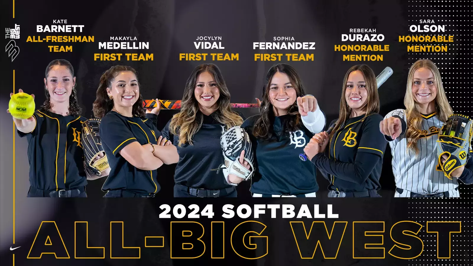 Softball Has Six Honored As All-Big West Awards Announced - Long Beach ...