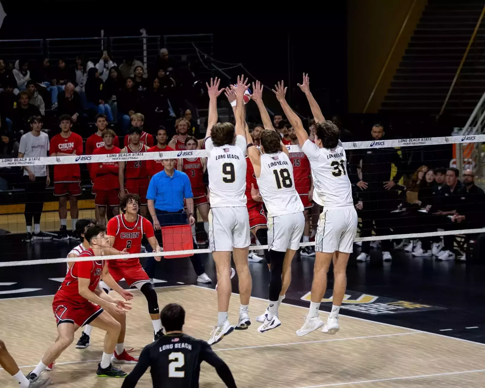 No. 1 Men’s Volleyball Remains Undefeated After A Sweep Of No. 7 CSUN - Long Beach State ...