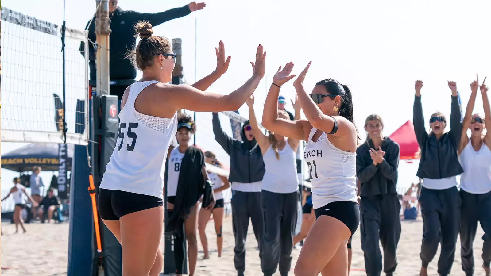 Beach Volleyball Sweeps Pool Play To Start Big West Championship - Long Beach State University ...