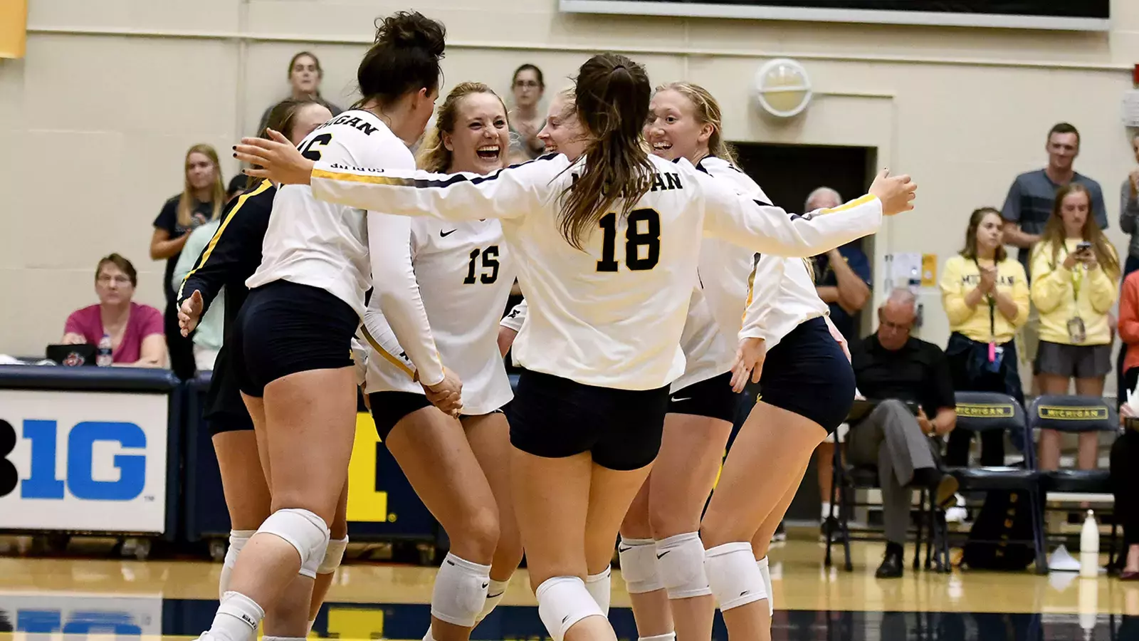 Wolverines Defeat Tigers for Eighth Straight Sweep - University of ...