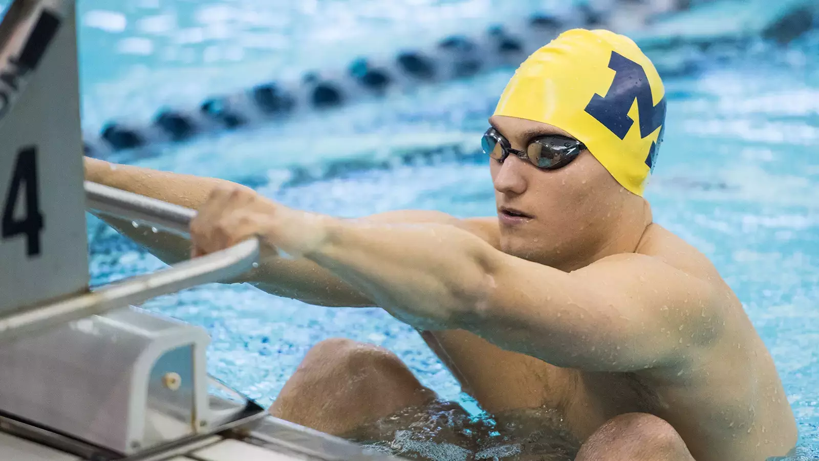 Sixteen Men's Swimmers Race at Last Chance Meet - University of ...