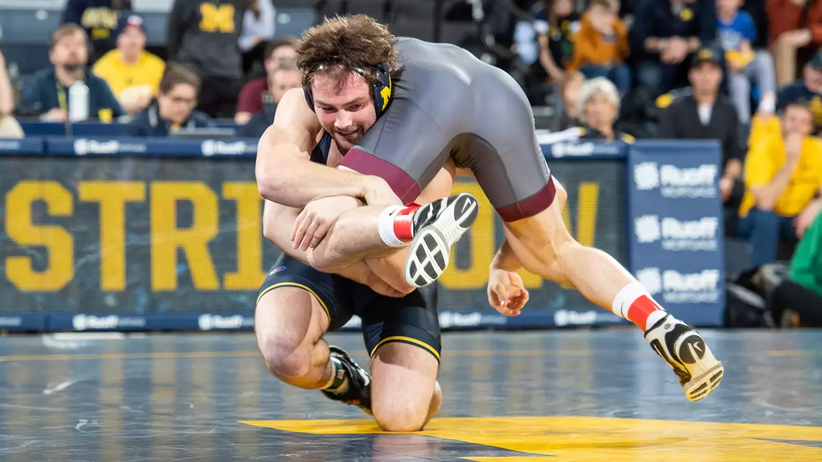 Wolverines Win Four of Final Five Bouts to Rally Past No. 11 Minnesota ...