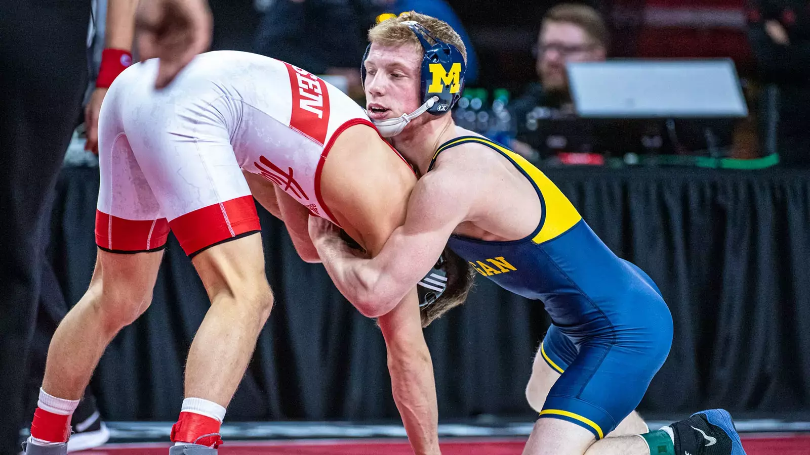 Parris Runner-Up at Heavyweight, Wolverines Finish Seventh at Big Tens ...