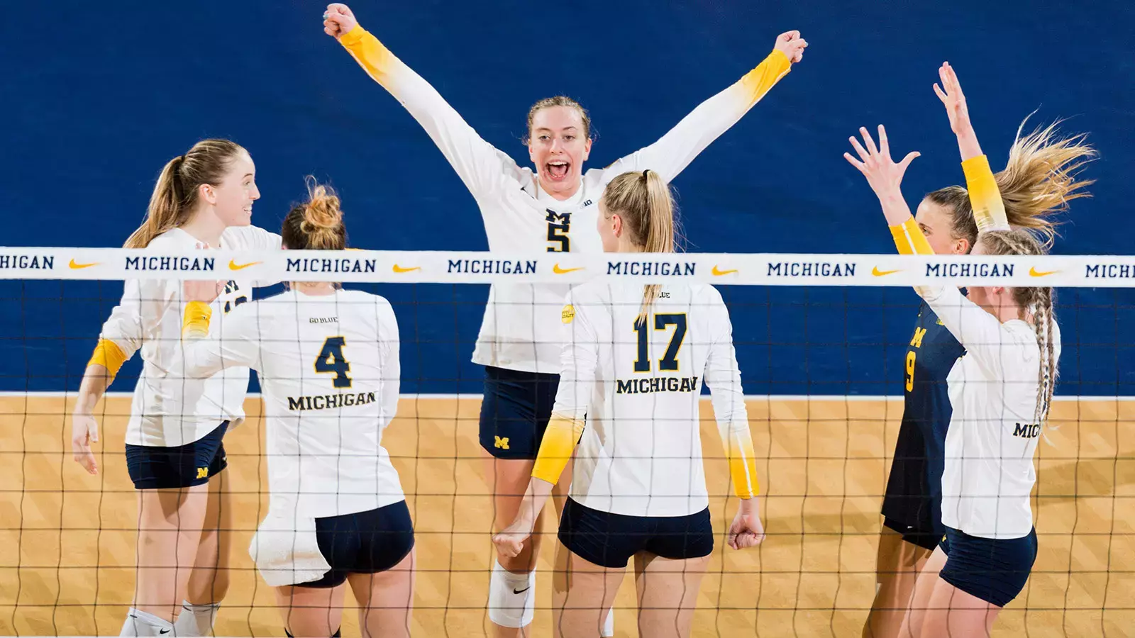 Michigan Turns Aside Maryland in Straight Sets at Cliff Keen Arena ...