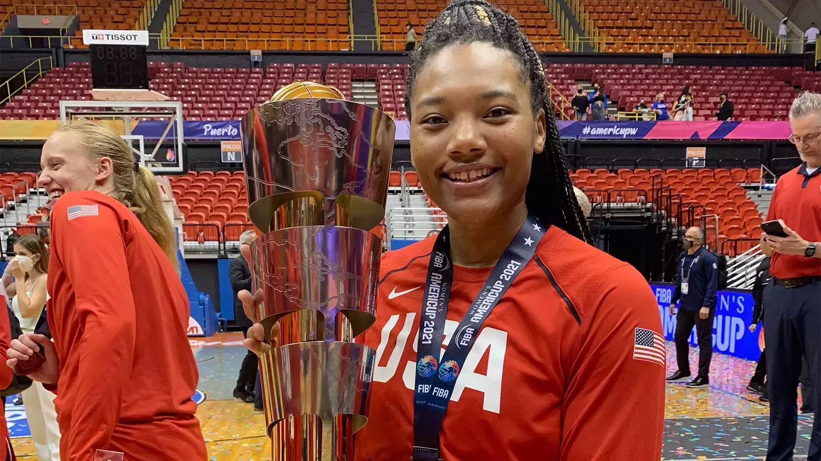 Hillmon Wins Third Gold Medal with USA Basketball - University of ...