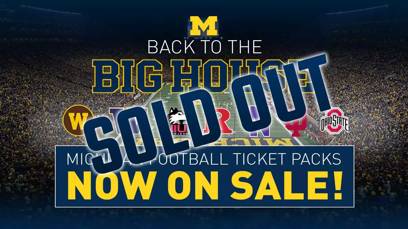 Michigan Football Ticket Packs - University of Michigan Athletics