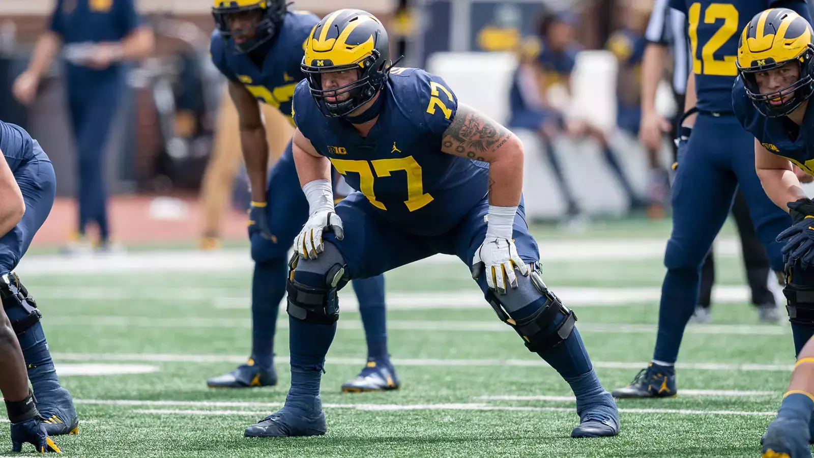 In the Trenches: Keegan, O-Line Leading Charge in Forging Michigan’s ...