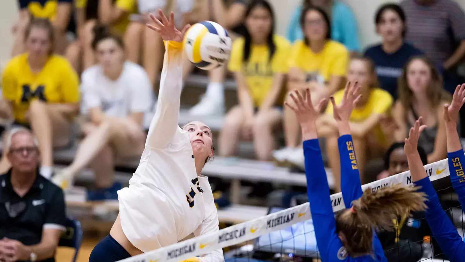 Michigan Falls to Illinois Despite Third-Set Comeback - University of ...